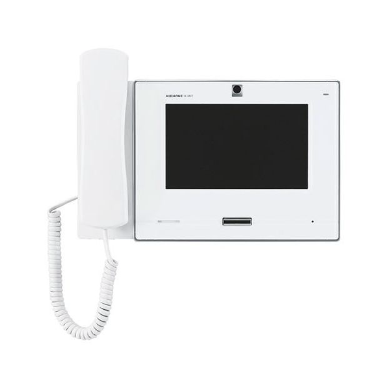 WESCO | Aiphone IX 2 Series 7" Master Intercom Station With Handset, White